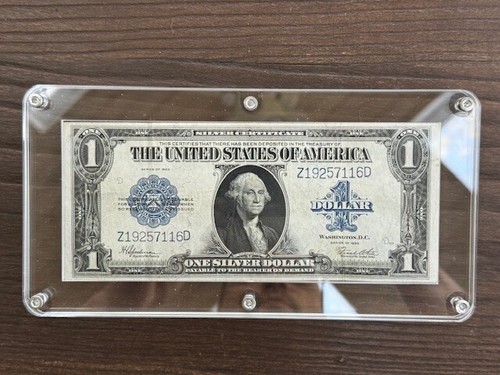 Acrylic Silver Certificate Note Large Frame Money Holder Currency ...