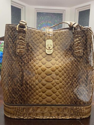 NWT Brahmin Fiora Macchiato Mansouri Shoulder Bag Retail Price $415 | eBay