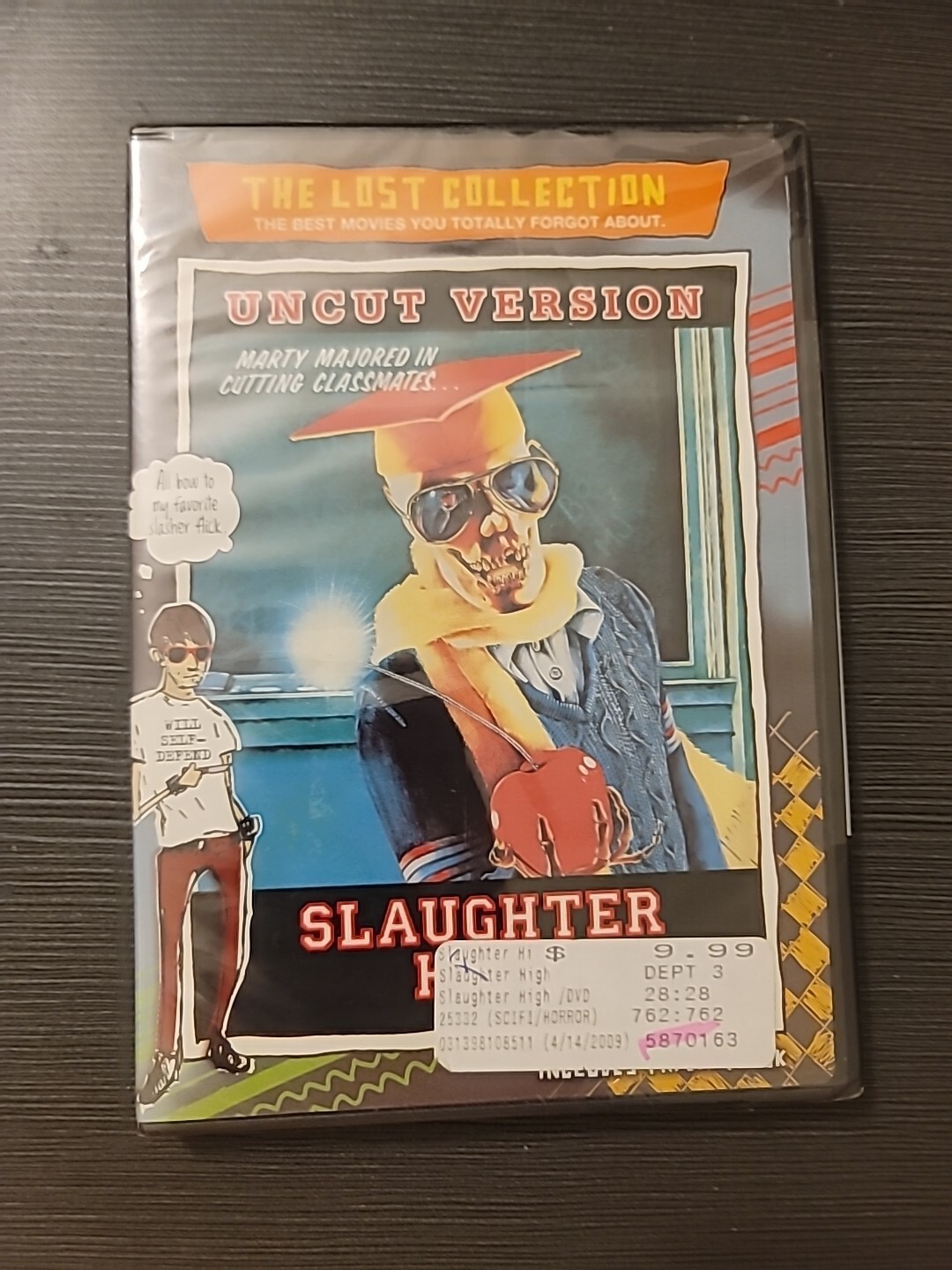 Slaughter High (DVD, 2009, The Lost Collection) 1986 Horror Region 1 ...