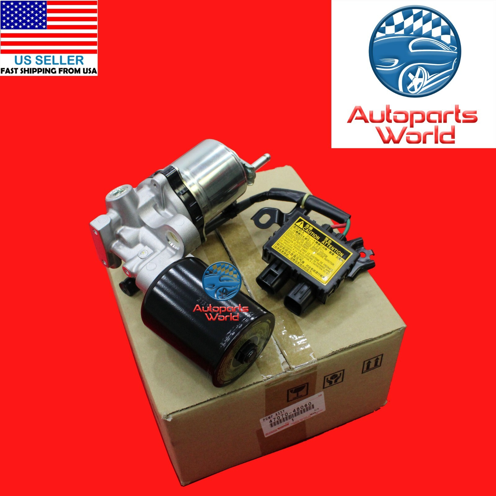 47070-48060 Toyota Pump ASSY Brake Booster 4707048060 for sale online ...