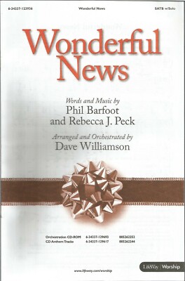 Wonderful News by Phil Barfoot & Rebecca J. Peck, arranged by D ...