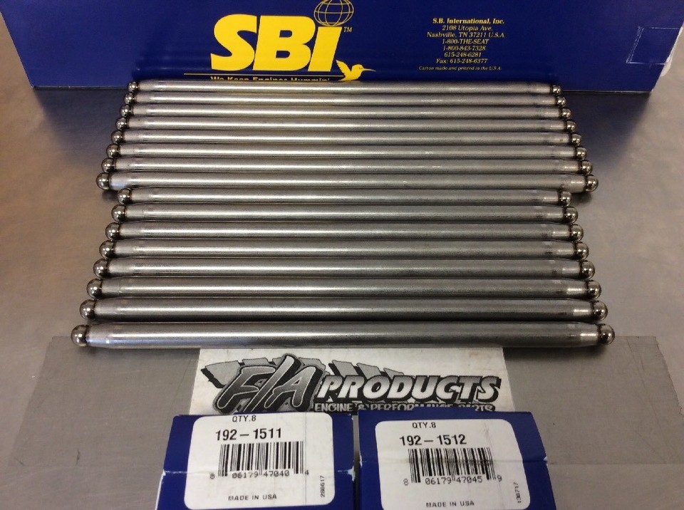 Chevy GMC 454 7.4L 1998 To 2000 V8 3/8" Pushrod Set Of 16 SBI 192-1511 ...
