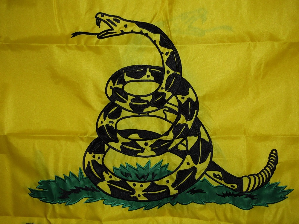 3x5 Embroidered Gadsden Don't Tread Double Sided 2ply 220D Nylon Flag 3 ...