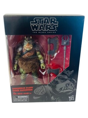 Gamorrean Guard Action Figure Hasbro Star Wars Black Series Box Jabba ...