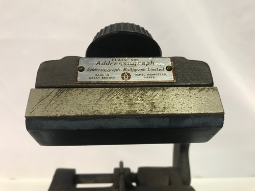 Vintage Class 500 Addressograph Multigraph Limited Hemel Hempstead ...
