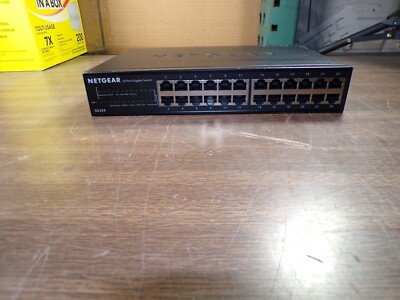 NETGEAR GS324 24PORT SWITCH | eBay