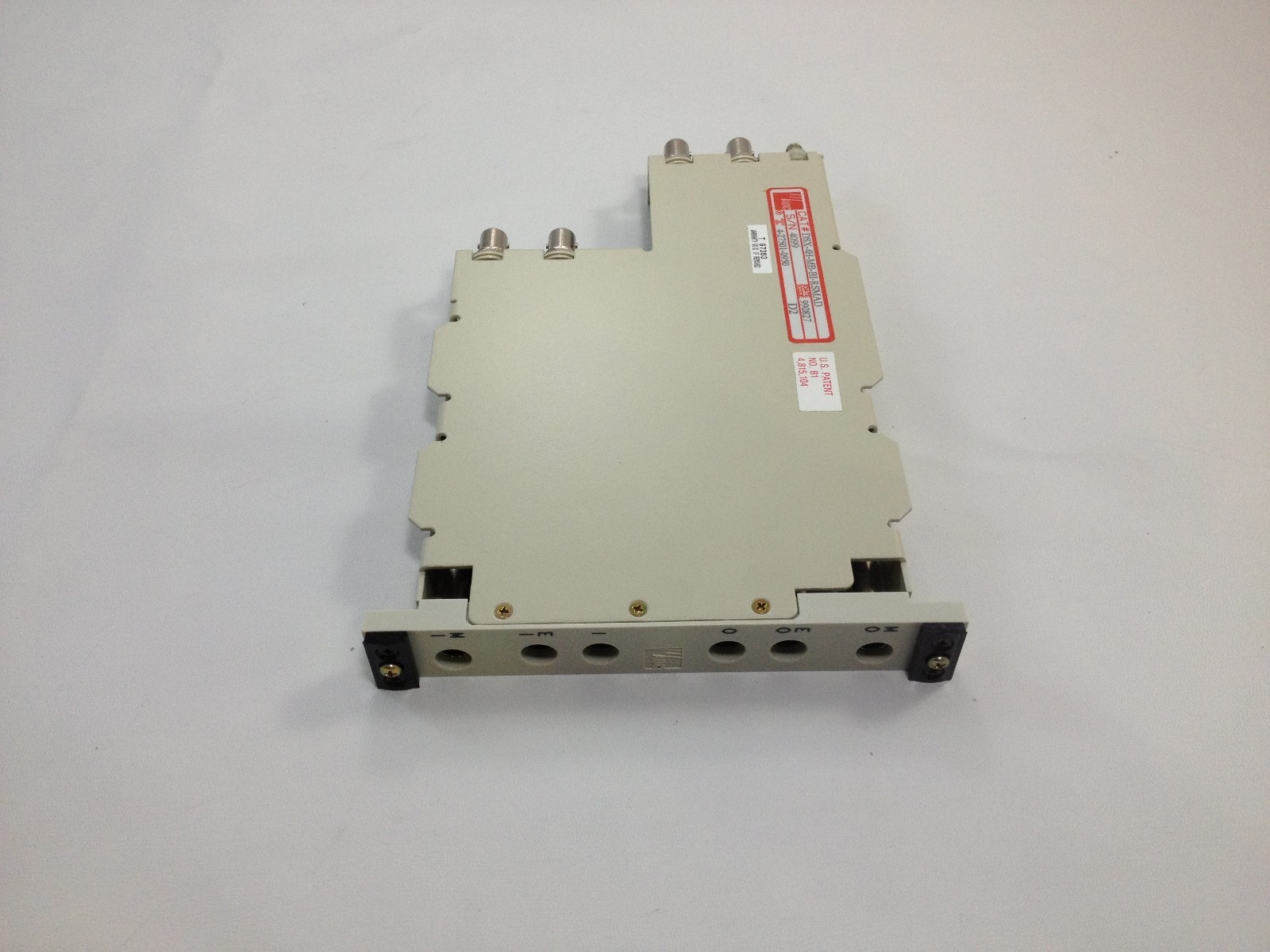 ADC DSX-4H-MB-BI-RSMAD DSX3 Rear XCon Module 6 Port Midsize for sale ...