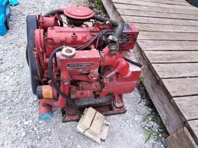 Westerbeke 6.5 BCG , 6.5 kW Marine Gas Generator 60 Hz 120V 325 hours ...