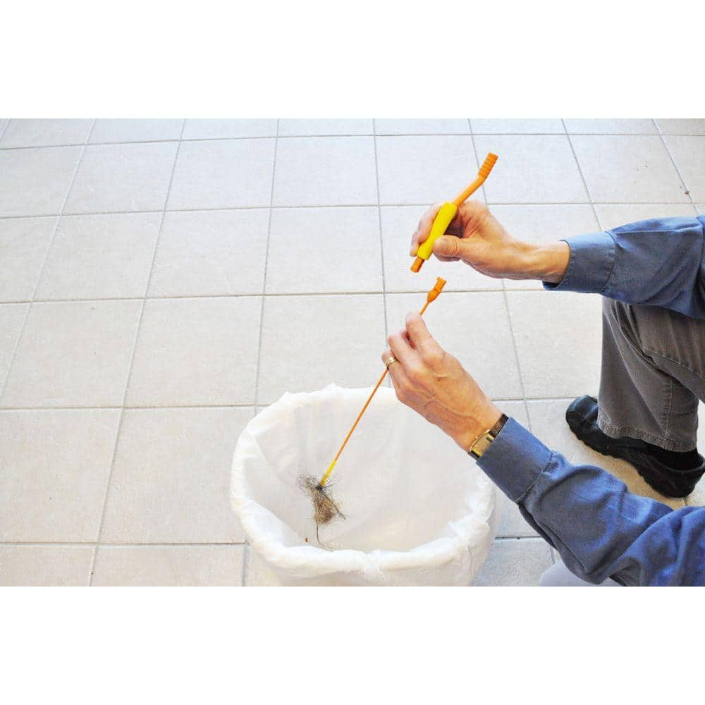 Drain Weasel Hair Clog Tool Starter Kit For Drain Cleaning (3-piece) | eBay