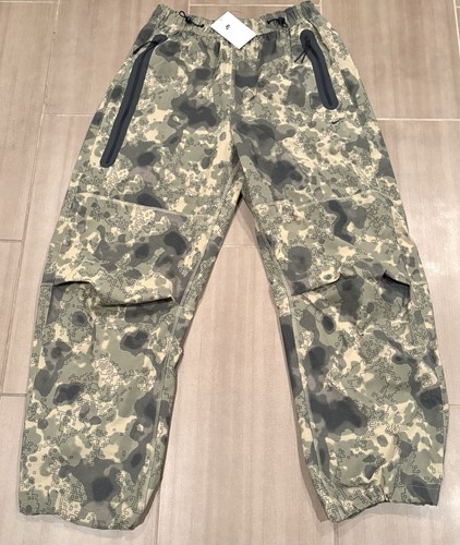 Nike Tech Dri-FIT Woven Camo Oversized Fit Green Black Pants Mens Sz S ...