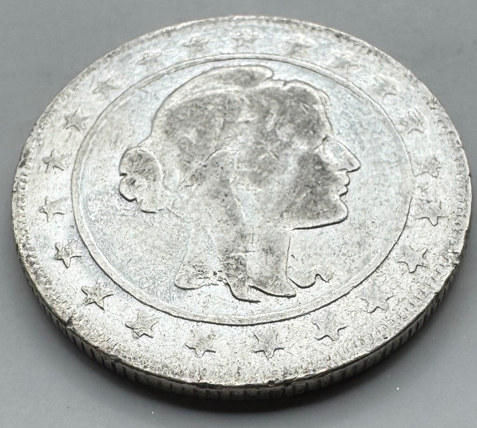 1924 Silver Brazil 2000 Reis - Two Thousand Brazilian Coin - Free ...