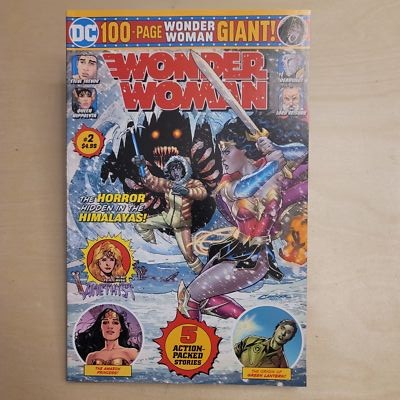 DC 100 Page WONDER WOMAN #2 GIANT - AMANDA CONNER COVER | eBay