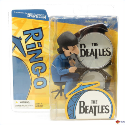 The Beatles Ringo Starr Drums set Cartoon series figure 2004 McFarlane ...
