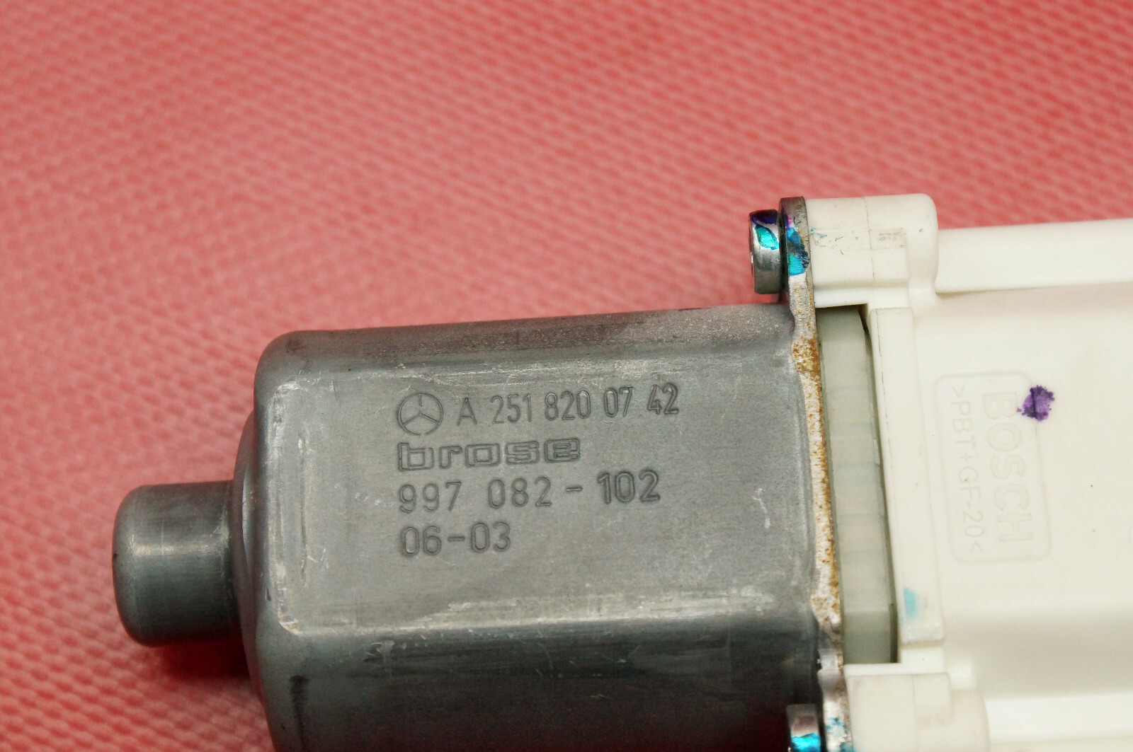 Mercedes W164 ML W251 R-Klasse Fensterheber Motor A2518200742 vorne ...