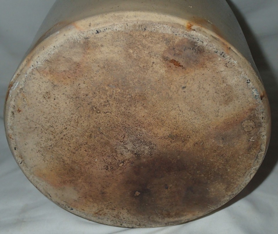 ANTIQUE #2 HAXTON OTTMAN & CO. BLUE BIRD COUNTRY STONEWARE JUG FORT ...