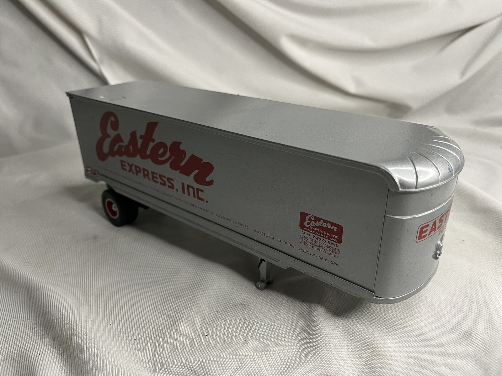 Eastern Express Inc Diecast Model Truck Replacement Trailer Silver | eBay
