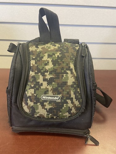 Nintendo DS Lite Camo Mini Backpack Travel Carrying Case Storage Bag ...