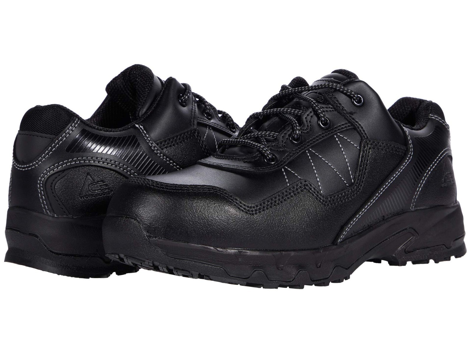 ACE Work Boots Piston Low Aluminum Toe Black 9 W | eBay