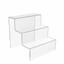 3 Step Display Stand Counter Retail Riser Acrylic Nail Polish Jewellery ...