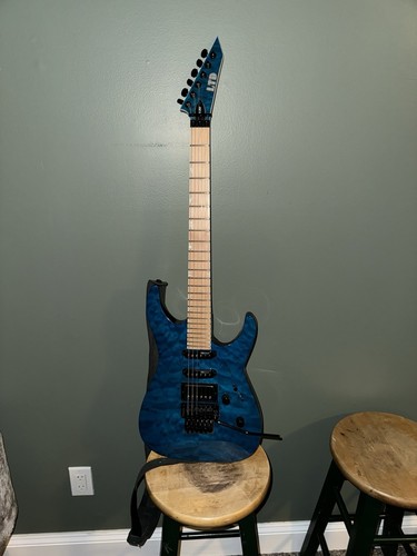 ESP 6-String Electric Guitar - Blue (LTD MH-203QM) 799493260991| eBay