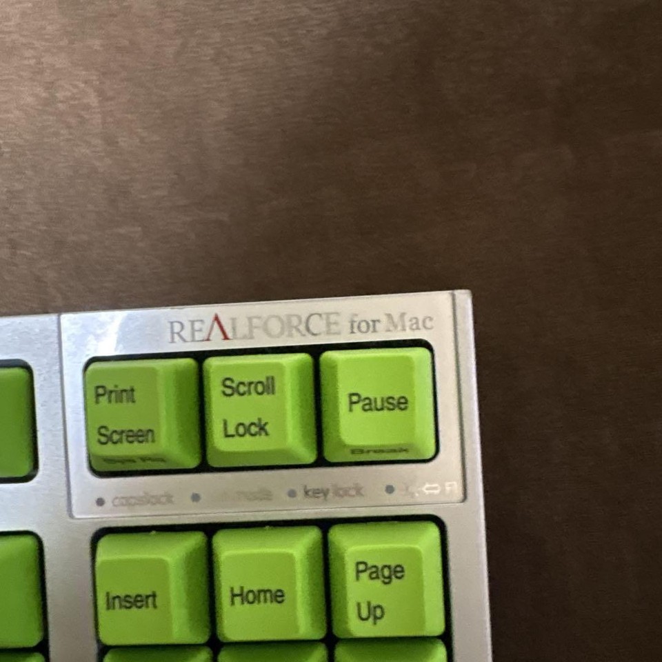 REALFORCE Capacitive Non-Contact Wired Keyboard AHDM01 English Layout ...