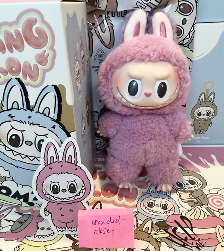 Authentic Pop Mart Labubu Exciting Macaron - pink lychee berry plush ...