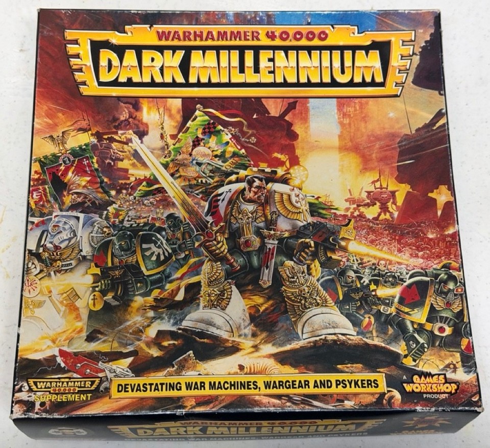 Rare Warhammer 40k box full game + Dark Millennium box set (complete ...