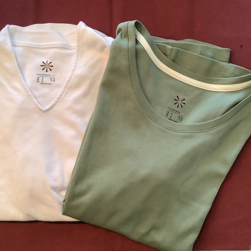 Isaac Mizrahi Live Top Size Small - 2 Modern Everyday Trendy Tee Shirts | eBay