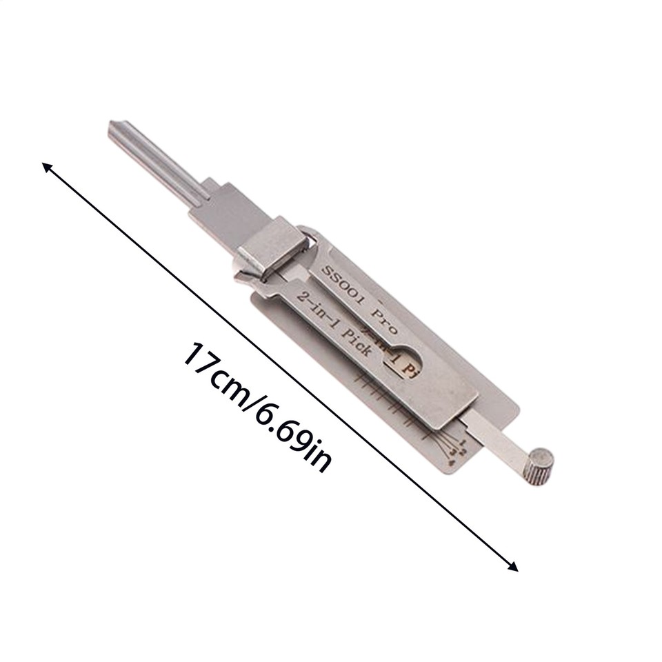 Hook And Pickup Tool Kit 2 In 1 Portable Lock Picking Set Ergonomic ...