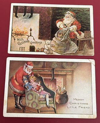 Antique Santa Postcards | eBay