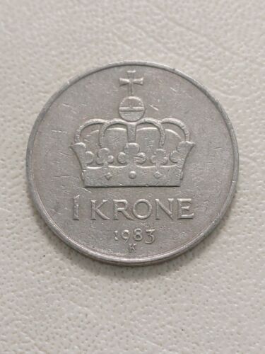 COIN / NORWAY / 1 KRONE Kr Krona 1983 Kayihan coins T150 | eBay