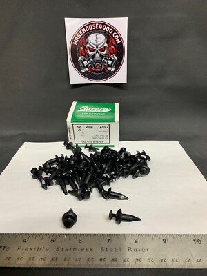50 Push Type Retainers Auveco 14992 Ford OEM :N803946S Chrysler OEM ...