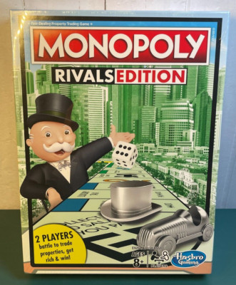 Monopoly Rivals Edition | 2 Player Game | Hasbro Gaming | Brand New ...