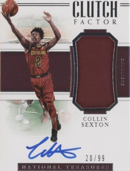 2018-19 Panini National Treasures - Clutch Factor Signatures #CF-CSX ...