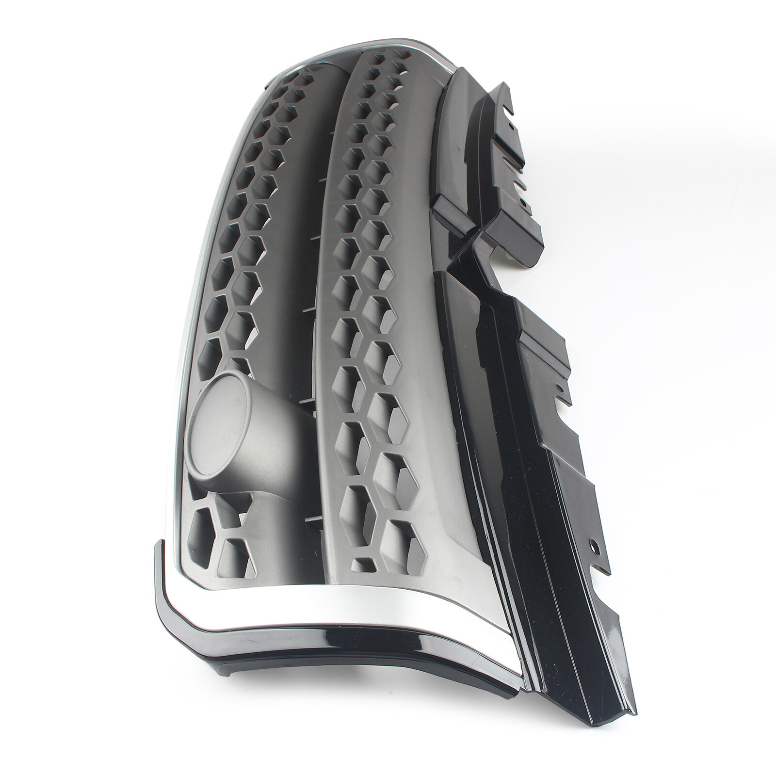 For Range Rover Evoque 2012-18 Grey Silver ABS Front Grille Vent Grill ...