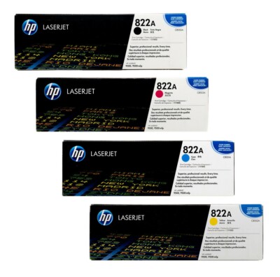 4 x Original Toner HP Color Laserjet 9500 9500HDN 9500MFP / C8550A ...