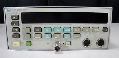 As-Is - Agilent / HP 438A Dual Sensor Power Meter | eBay