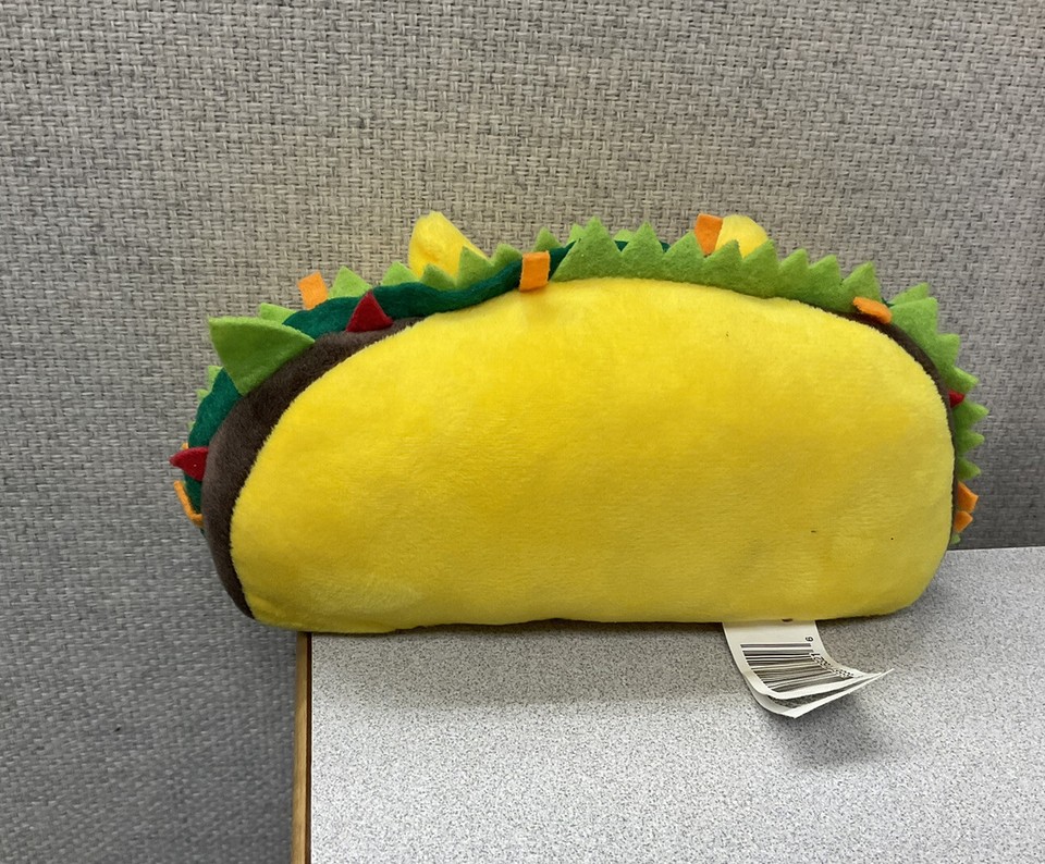 Exploding Kittens 8” Taco Cat Collectible Plush w/ Bonus Starter Card ...