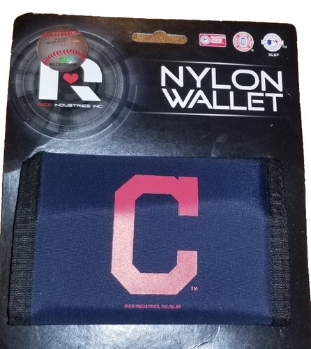 NFL Cleveland Guardians NYLON TRIFOLD WALLET by Rico NEW NIP licensed ...
