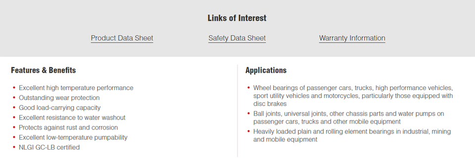 10 Pack of Phillips 66 Multiplex 220 #2 Red Grease; NLGI GC-LB, (10 ...