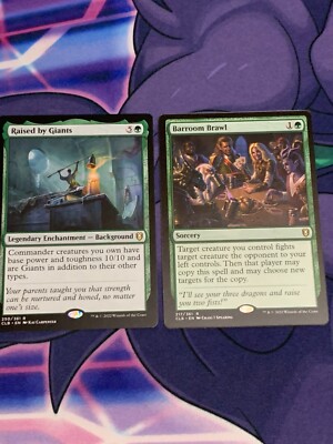 C1887 MAGIC GATHERING MTG BALDURS GATE RAISED BY GIANTS BARROOM BRAWL ...