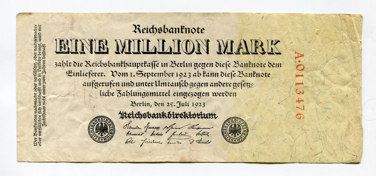 1923 German Mark