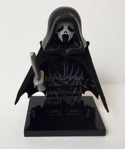 Lego Ghostface Scream Custom Printed Minifigure Horror Slasher W/ Knife ...