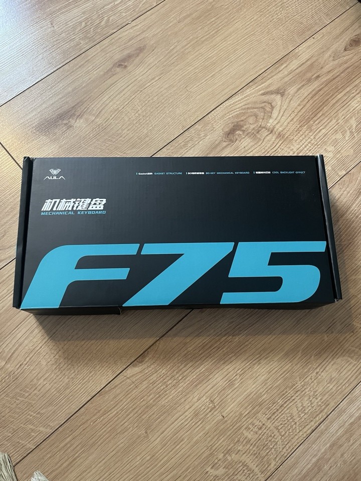 Aula F75 Mechanical Keyboard Glacier Blue, 3-Mode, 2.4GHz, Bluetooth ...