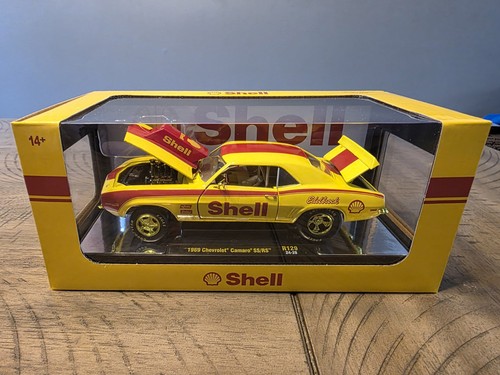 M2 Machines 1969 CHEVROLET CAMARO SS/RS 1/24 "SHELL" YELLOW GOLD CHASE ...