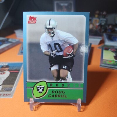 2003 Topps #337 Doug Gabriel Excellent Rookie Football Card | eBay
