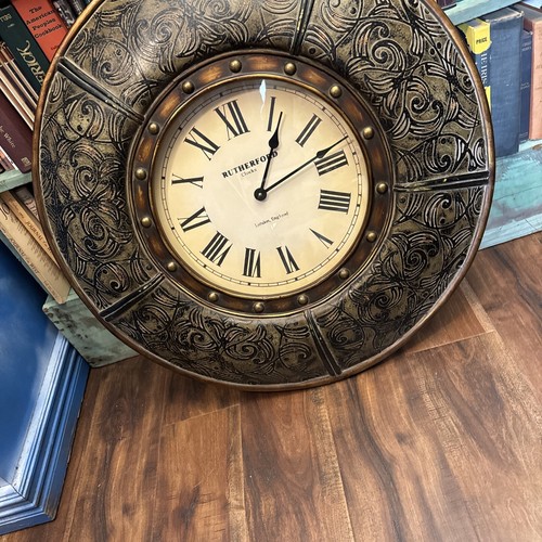 Rutherford London England 29.5 Inch Diameter 3 Inch Deep Wall Clock | eBay