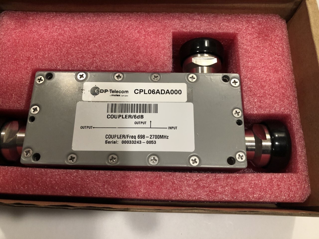 SDP Telecom 698-2700m Hz 6db Low Pim Directional Coupler for sale ...