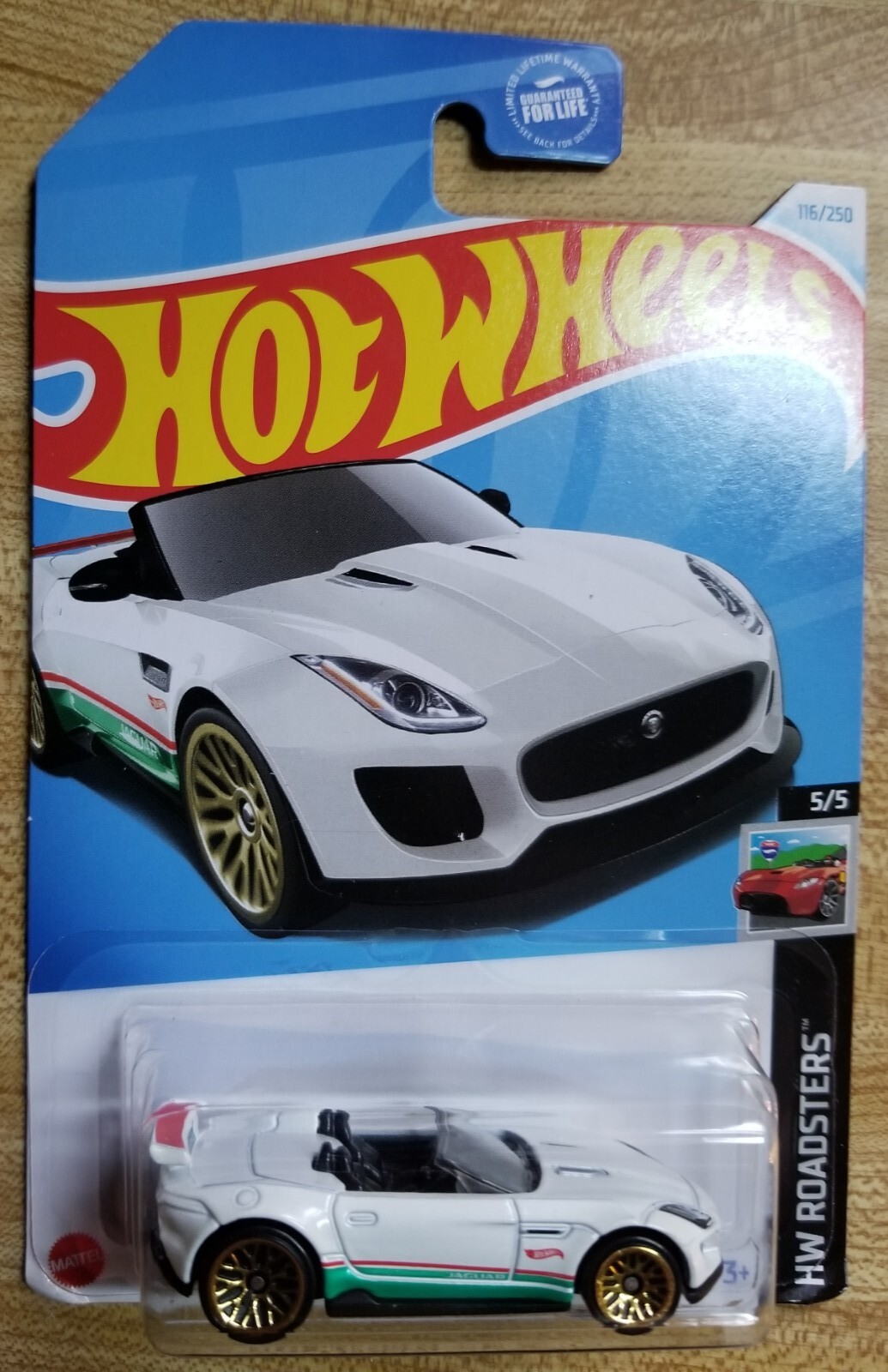 Hot Wheels '75 JAGUAR F-TYPE PROJECT 7 White HW Roadsters 1:64 Diecast ...
