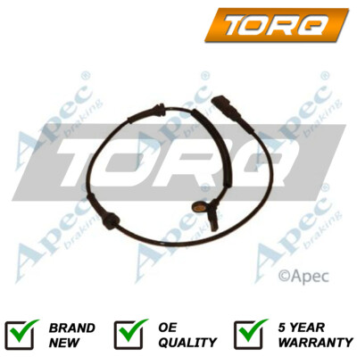 ABS Wheel Speed Sensor Front Torq Fits Ford Fusion 2002-2012 1.4 dCi 1. ...